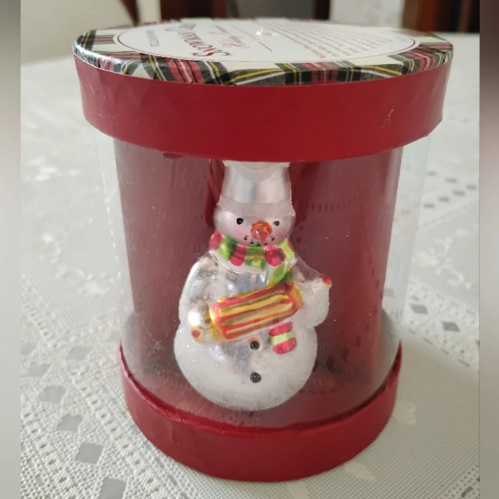 Williams Sonoma | Holiday | Williams Sonoma Snowman Chef Ornaments Set ...